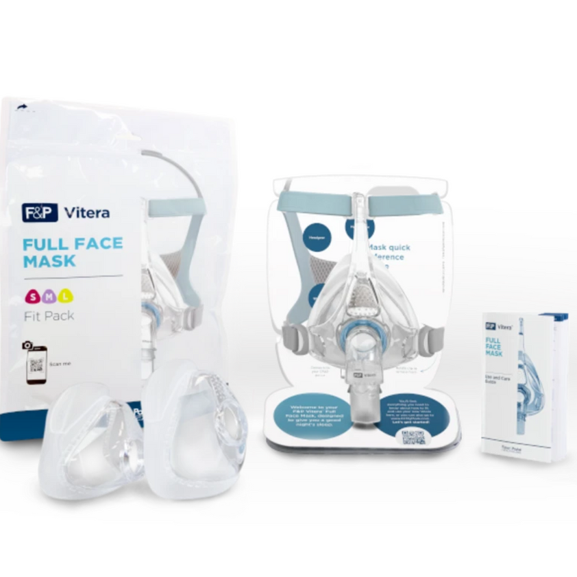 Fisher & Paykel Vitera Full Face CPAP Mask with Headgear | Shop Now ...